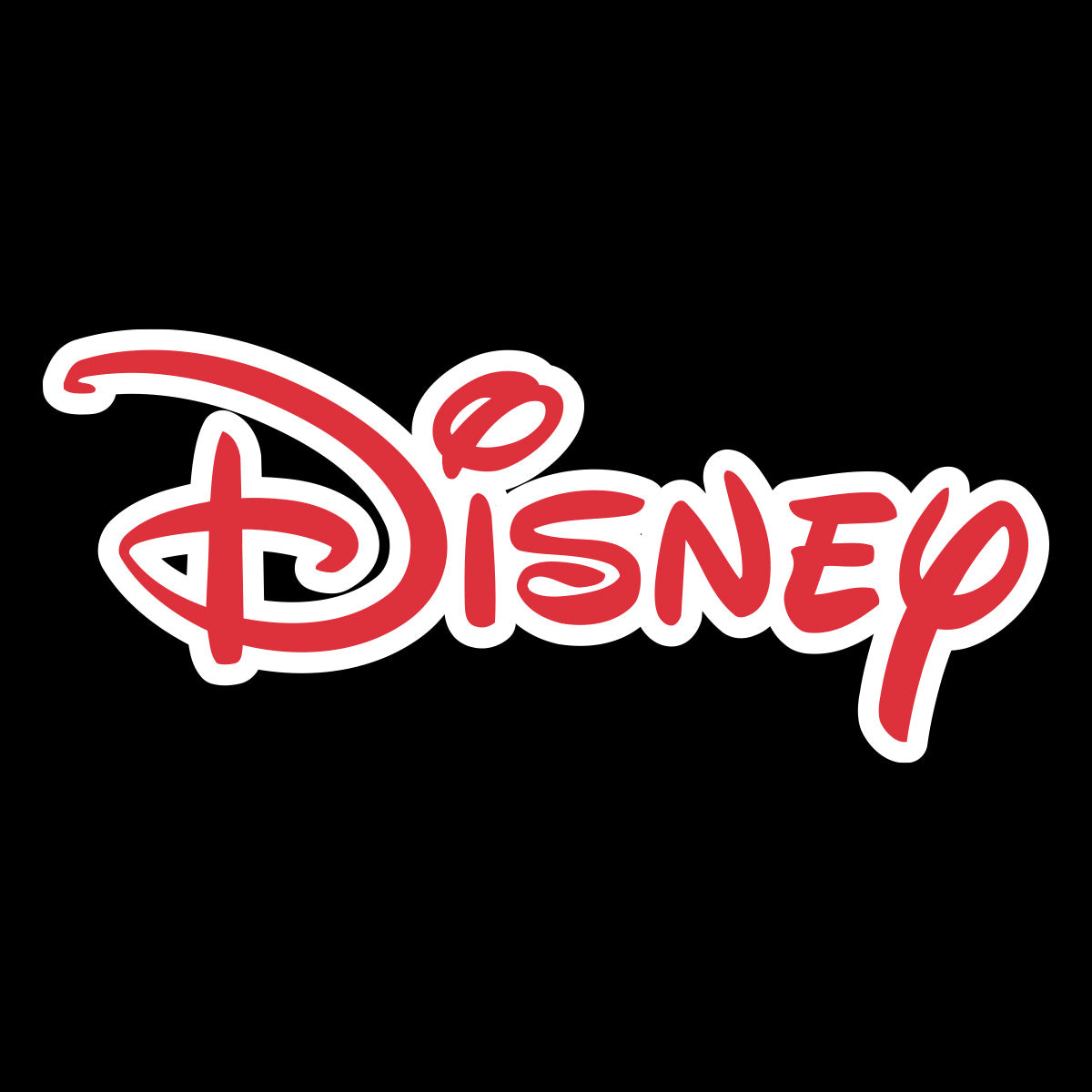 Disney Logo Black Background